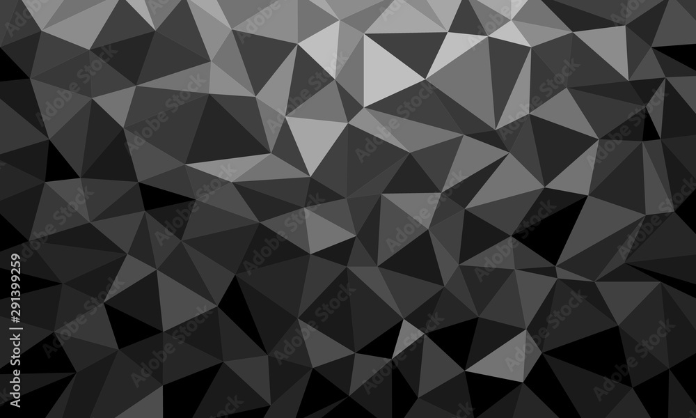 Graphite texture low poly black background geometric mosaic Ai EPS ...