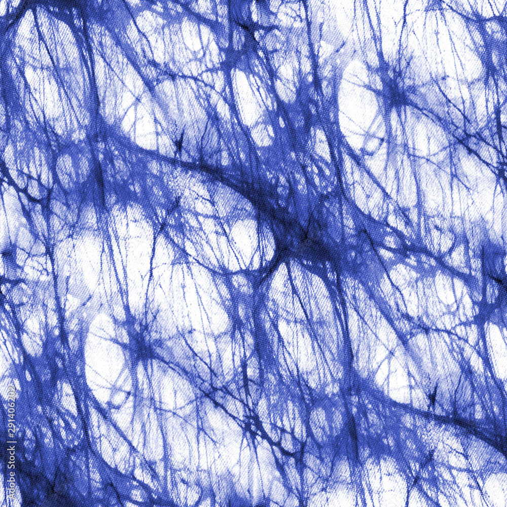 Blue batik fabric texture - seamless background Stock Photo | Adobe Stock