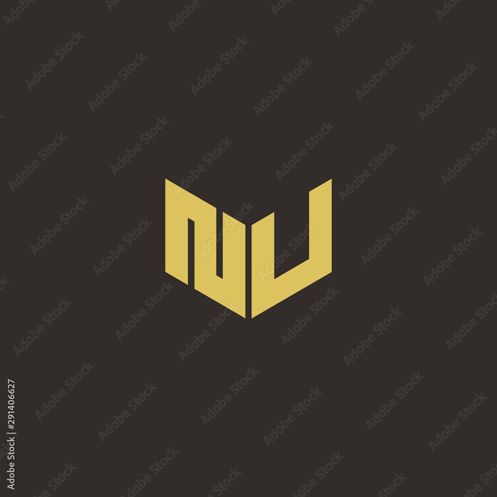 NU Logo Stock Vector | Adobe Stock