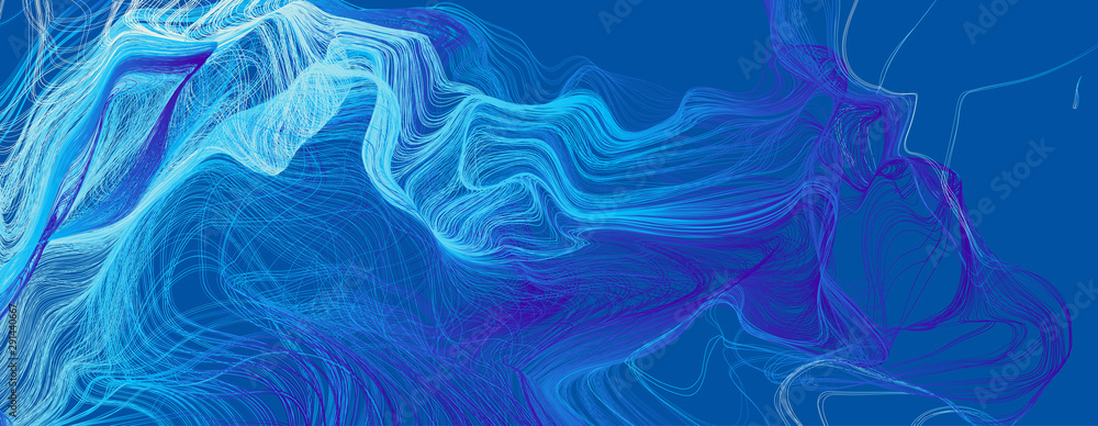 Tangled lines vector background Stock Vector | Adobe Stock