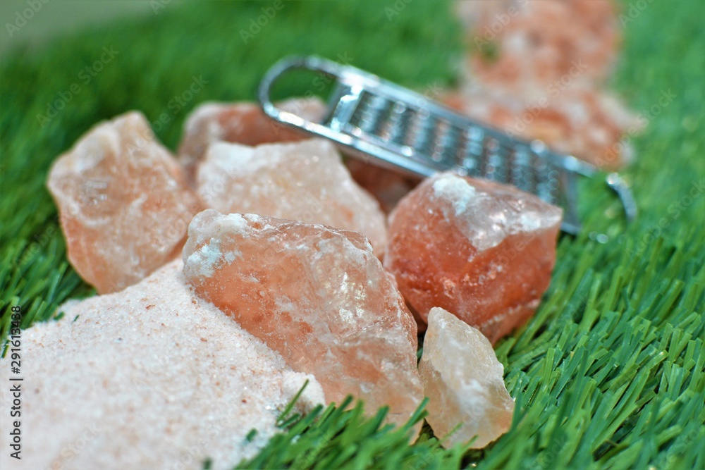 Himalayan pink salt is a rock that can be grated creates a nice ...