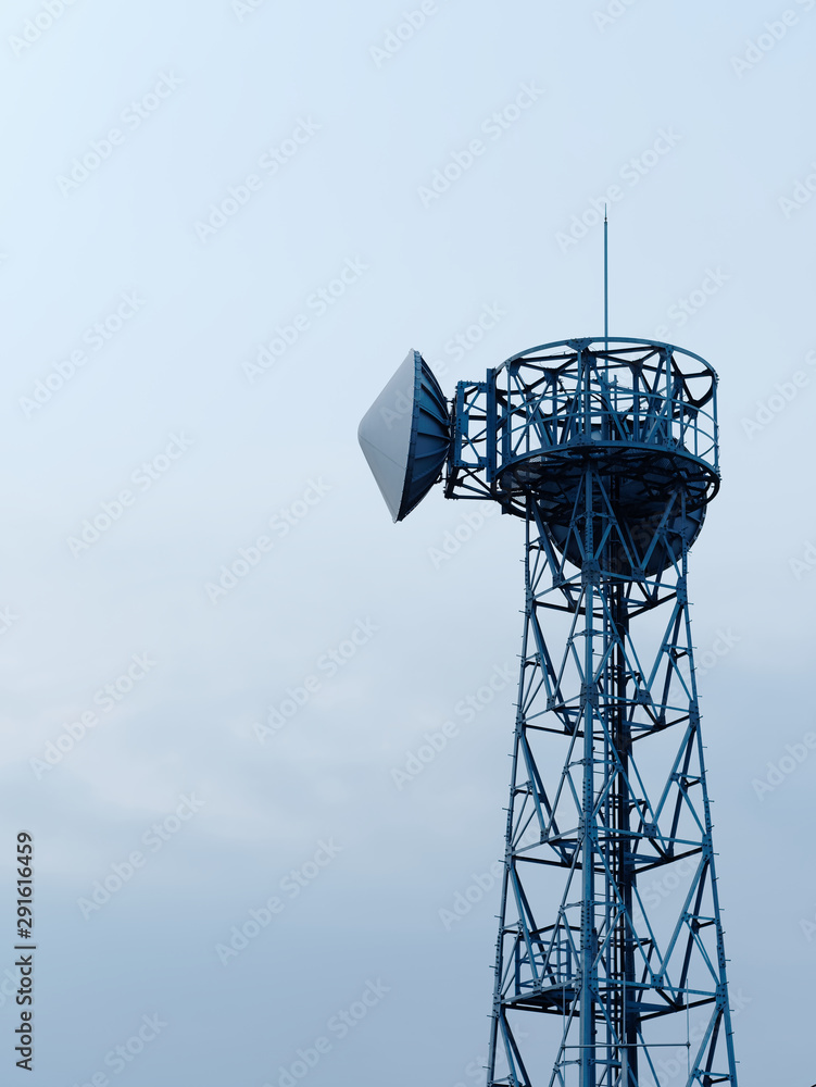 Microwave Communications Tower