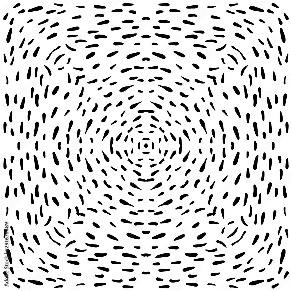 Doodle vector pattern black lines line segments hand-drawn pattern ...