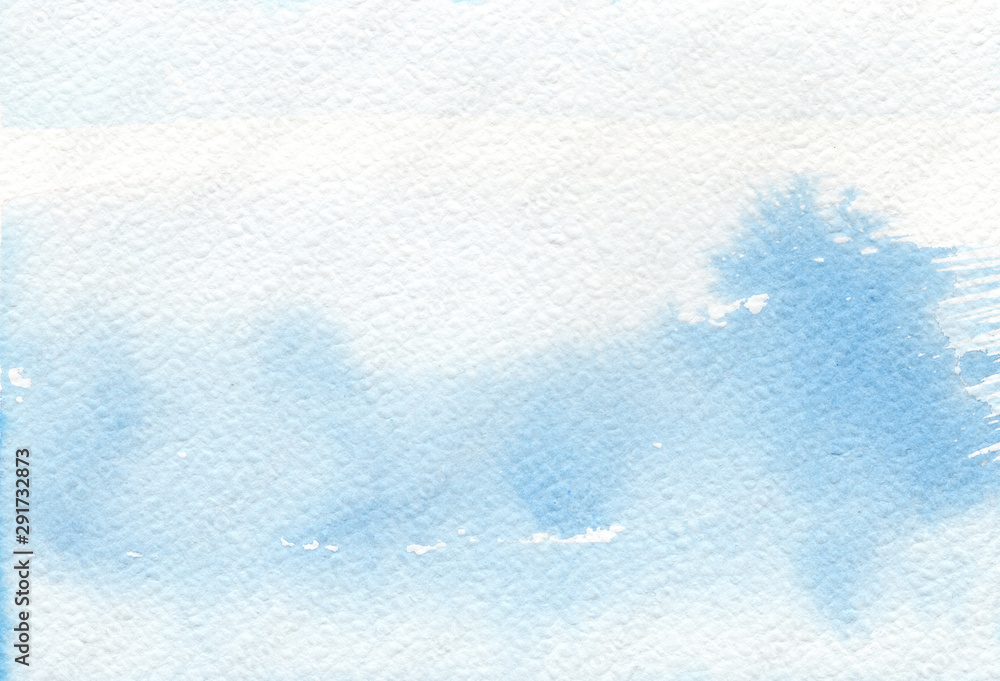 blue watercolor background, calligraphy backdrop Stock Photo | Adobe Stock