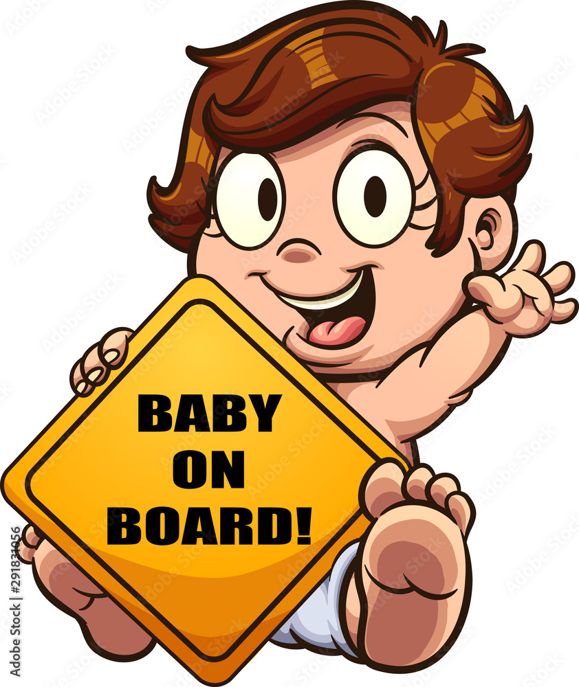 baby_sign Stock Vector | Adobe Stock