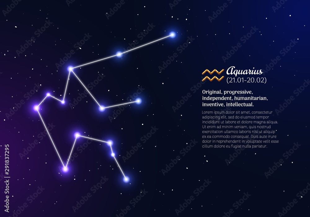 Zodiac Constellations Aquarius