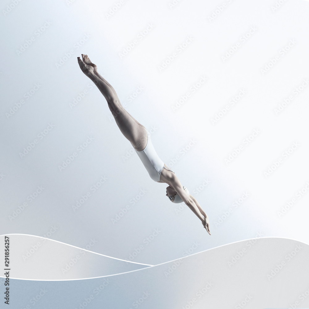 Diving Stock Photo | Adobe Stock