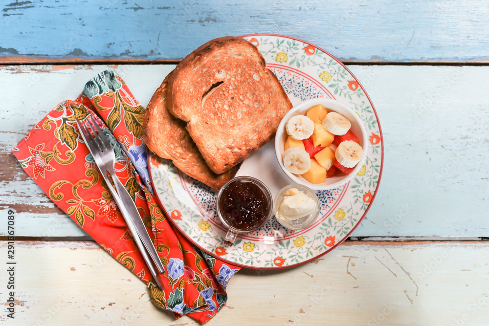 Continental breakfast Stock Photo | Adobe Stock
