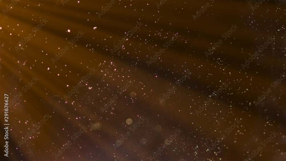 shiny spotlight background. Abstract flare, glitter and glowing rays ...