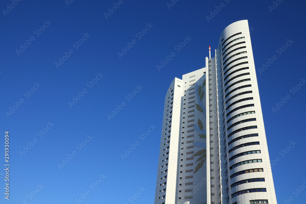 Zdjęcie Stock: Hochhaus Neue Donau building on September 6, 2011 in ...