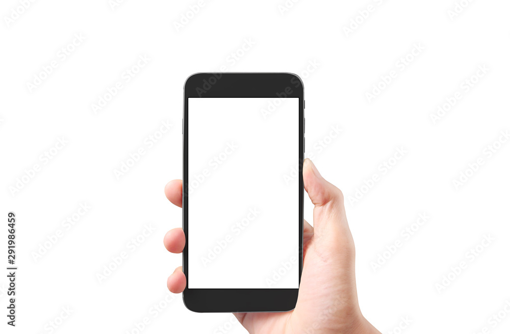 Hold mobile phones, smartphone devices and touch screen technology ...