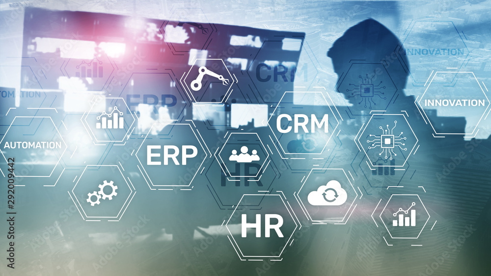 Business innovation concept on blurred background. Stock Photo | Adobe ...