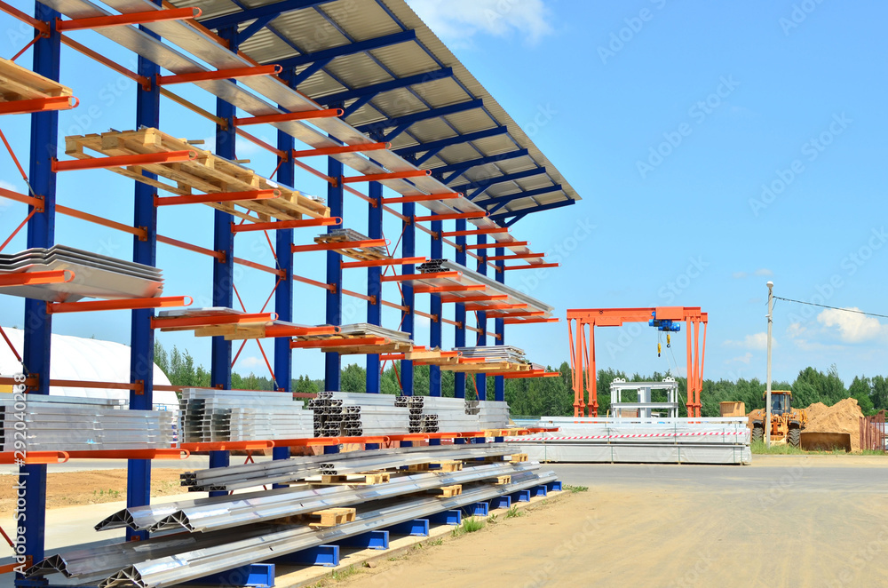 Warehouse Cantilever Racking Systems for storage Aluminum Pipe or ...