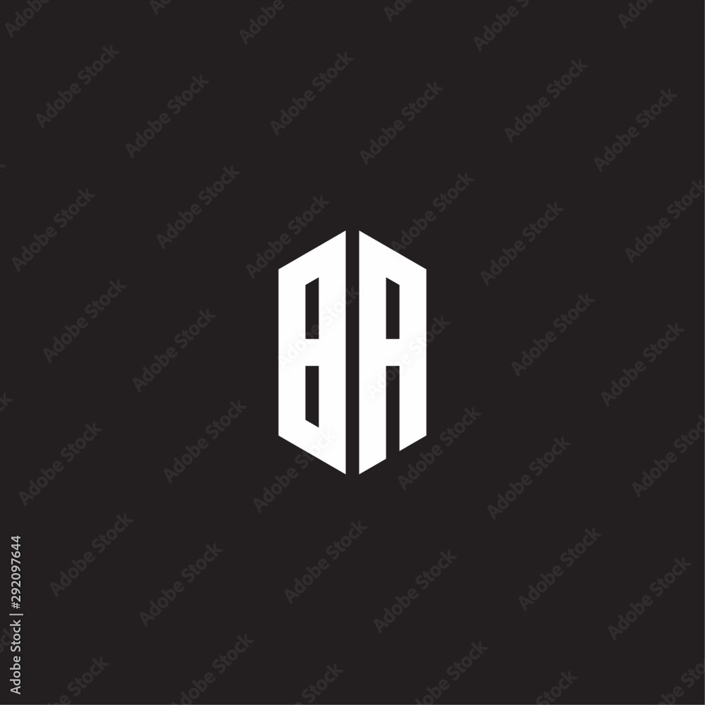 BA Logo Stock Vector | Adobe Stock