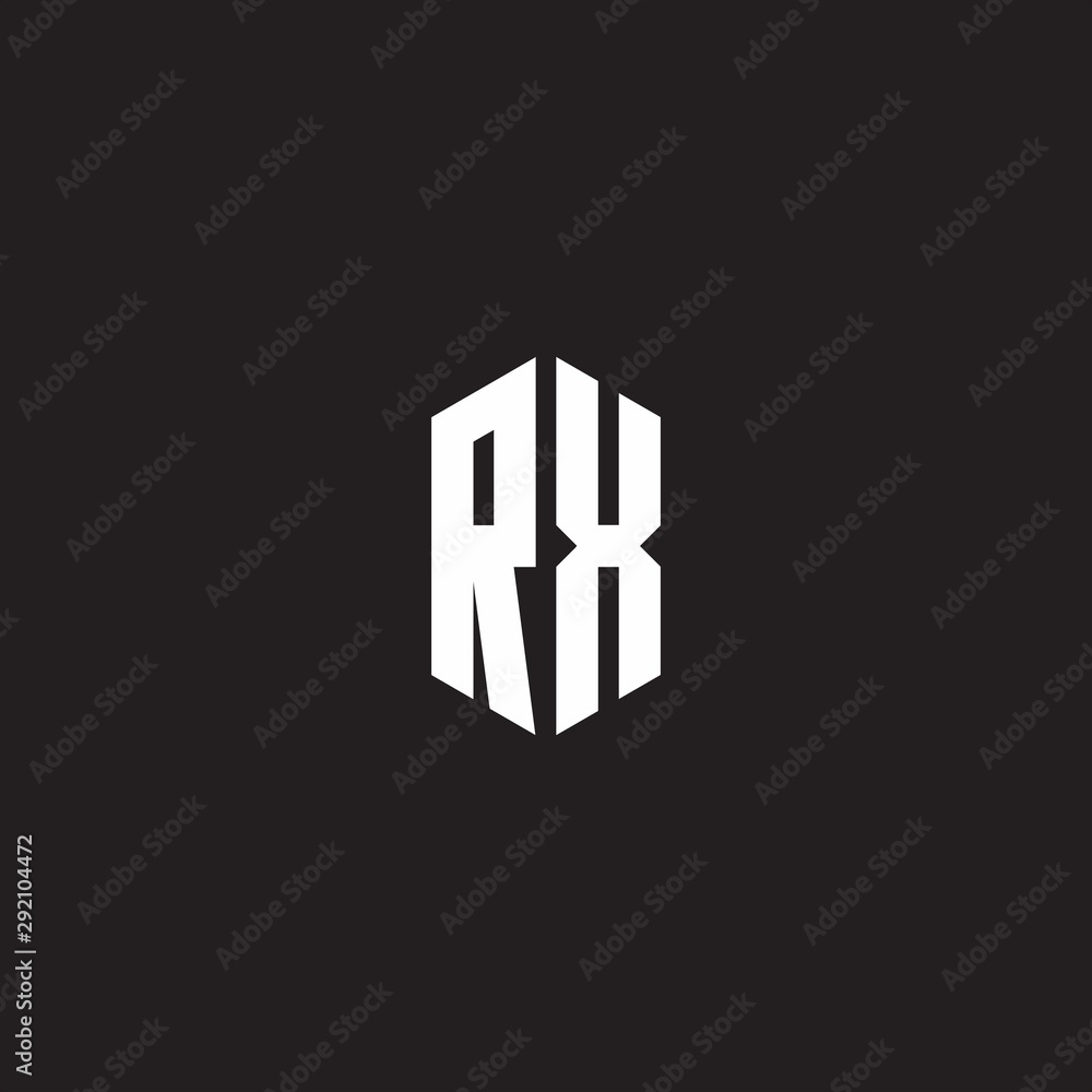 RX Logo Stock Vector | Adobe Stock
