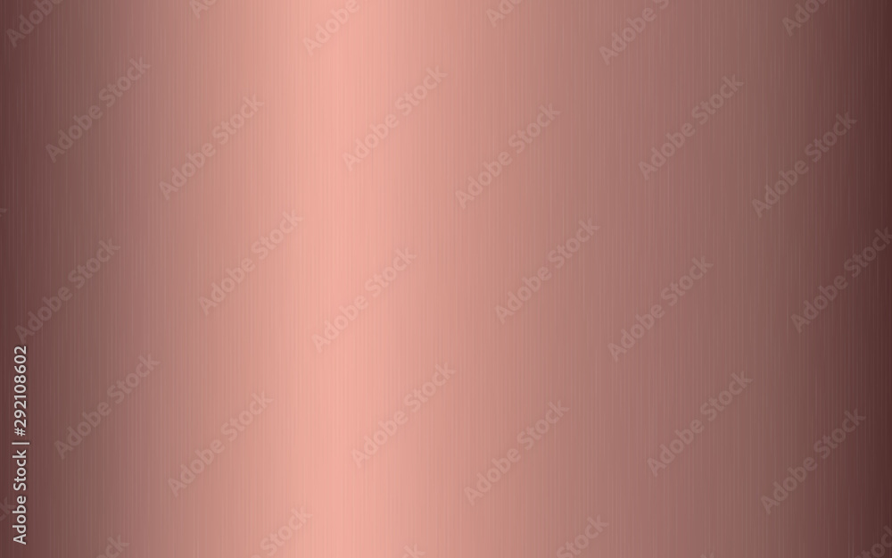 Rose gold metallic gradient with scratches. Rose gold foil surface ...