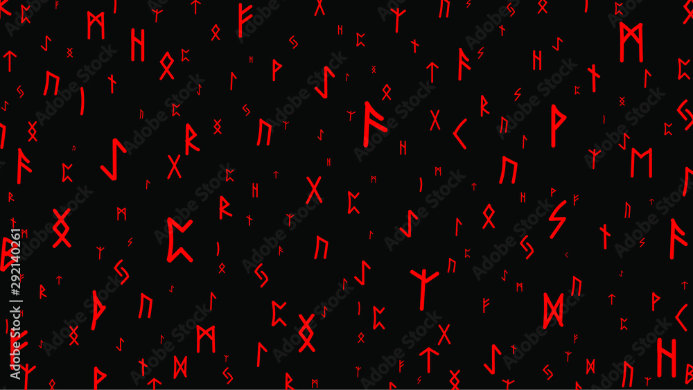 Norse Rune Wallpaper