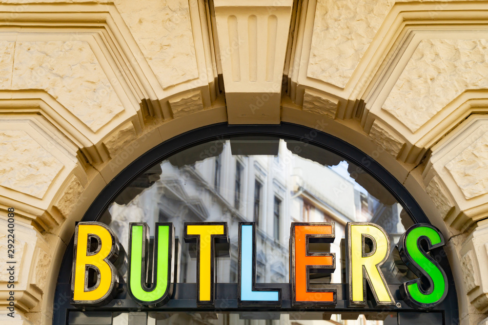 BUTLERS Logo Stock Photo | Adobe Stock