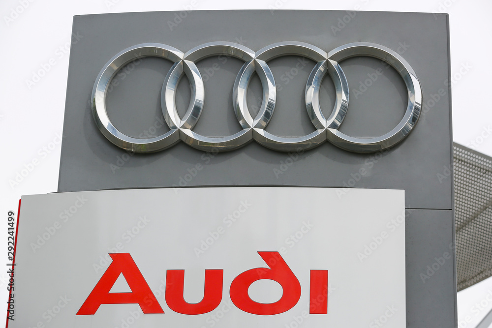 AUDI Logo Stock Photo | Adobe Stock