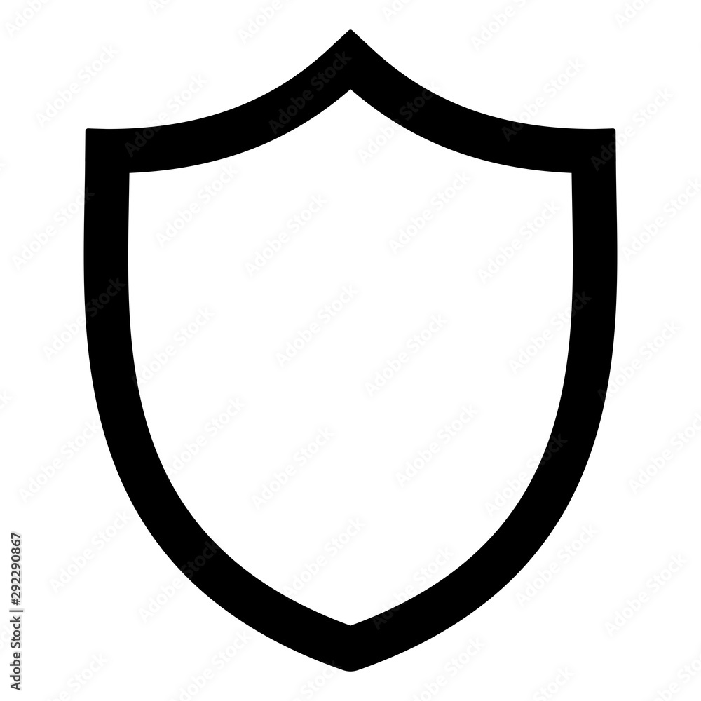gz493 GrafikZeichnung - german - Schutzschild / Sicherheit Symbol ...