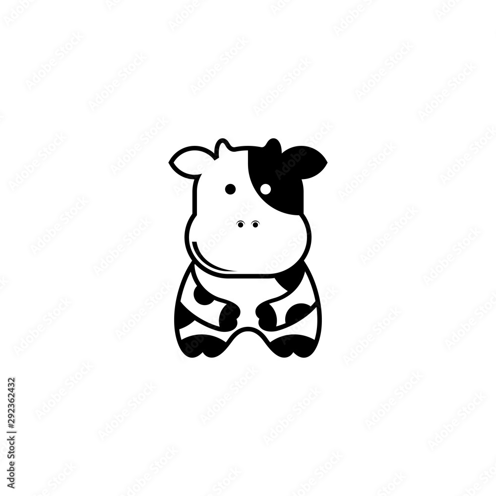 Cute Cow Vector