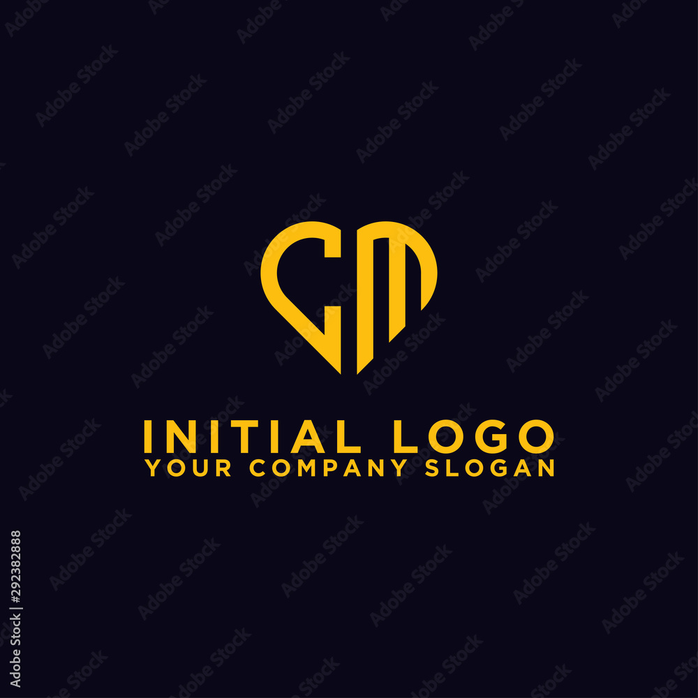 logo design for companies, Inspiration from the initial letters of the ...