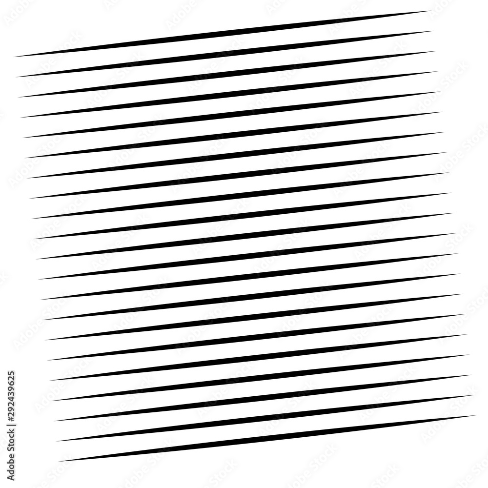 Horizontal lines geometric element. Straight parallel lines, stripes ...