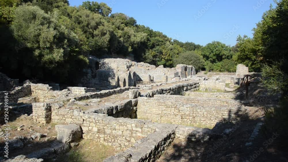 Butrint National Park, Albania. Theatre of Buthrotum. Ancient Greek ...