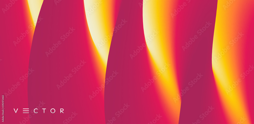 Abstract background with dynamic effect. Optical illusion of distortion ...