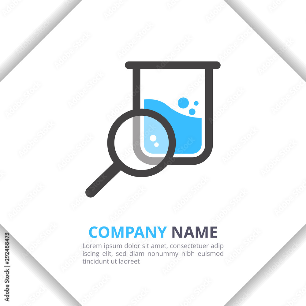 Research Lab Logo Design icon Concept, modern for your brand, company ...