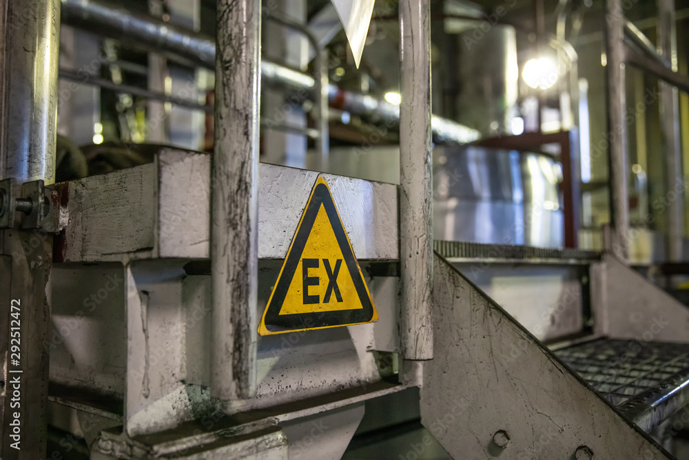 ATEX sign EX zone Stock Photo | Adobe Stock