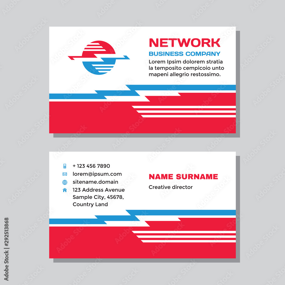 Computer Visiting Card Format