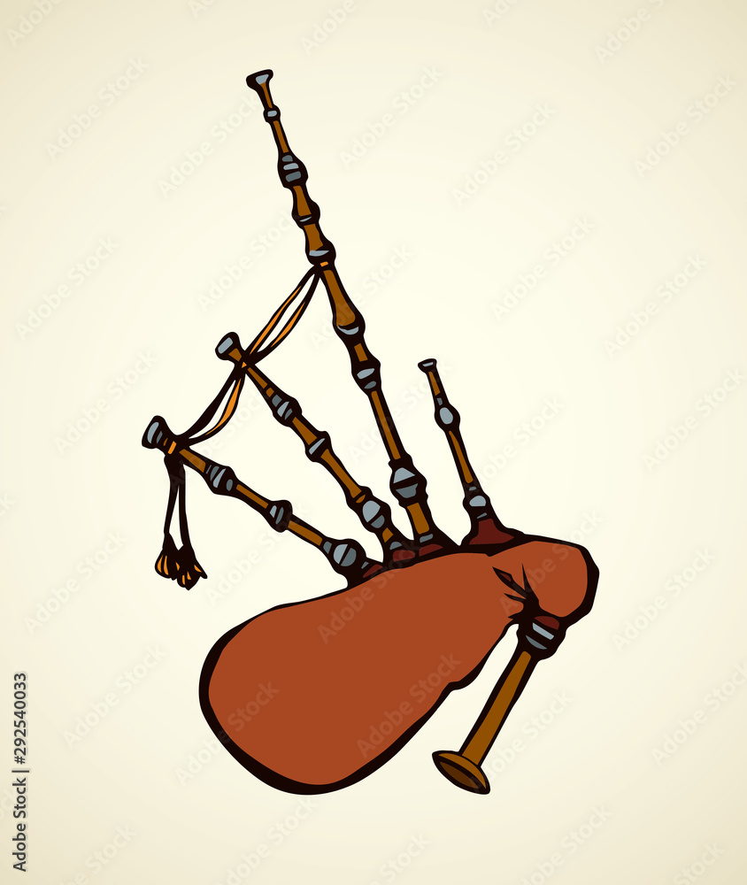 Bagpipes Drawing