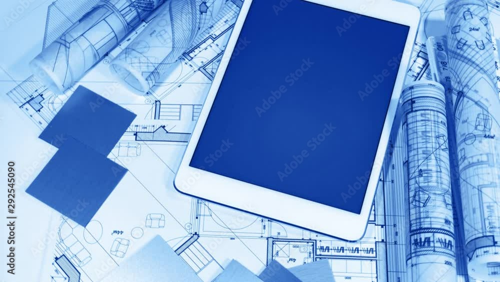 workplace of the architect: architectural plans of the modern house ...