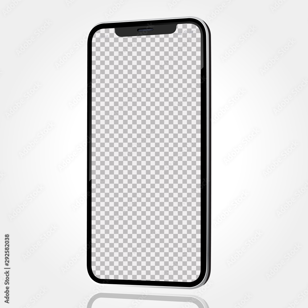 mobile mokup Stock Vector | Adobe Stock