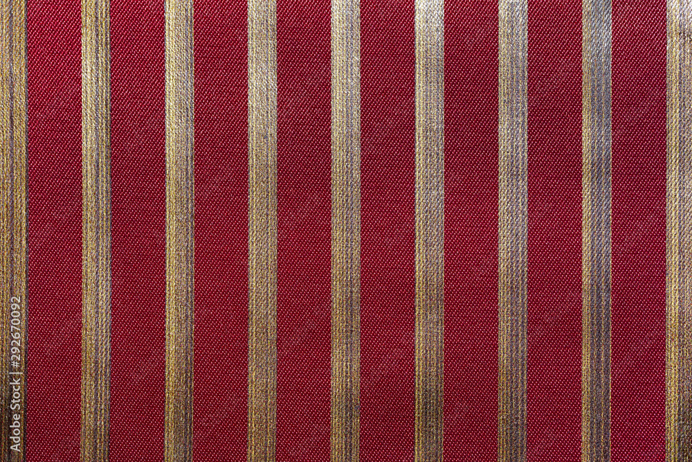 Red and gold striped background or decorative texture in official ...