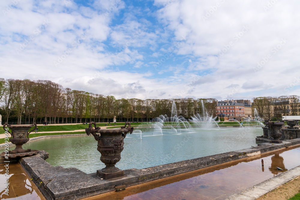 Park Gardens. Dating back from Louis XIII, this garden was projected ...