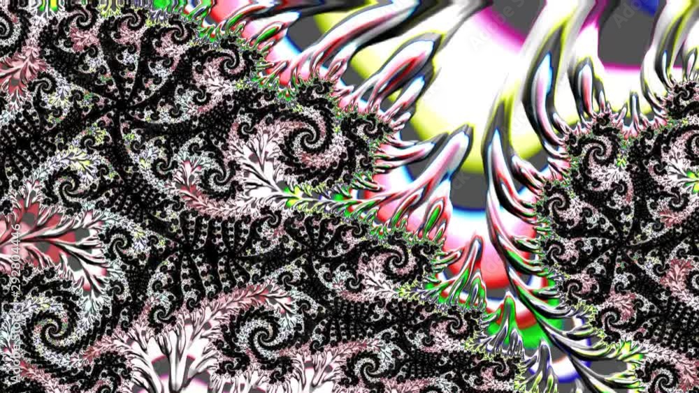 Fractals loops are infinitely complex patterns that are self-similar ...