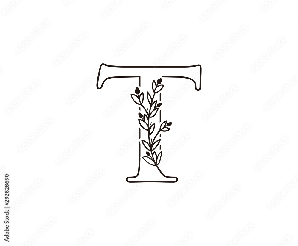 Letter T Found In Nature