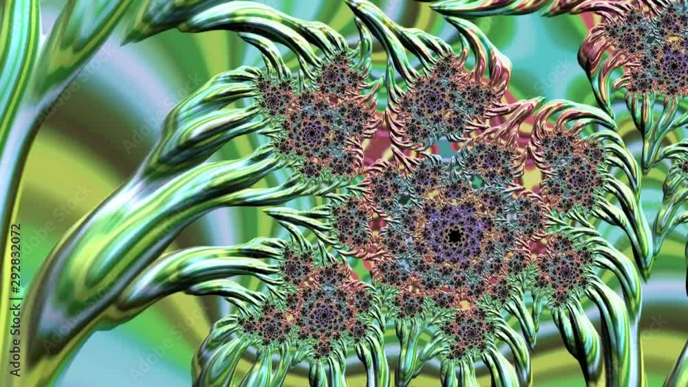 Fractals loops are infinitely complex patterns that are self-similar ...