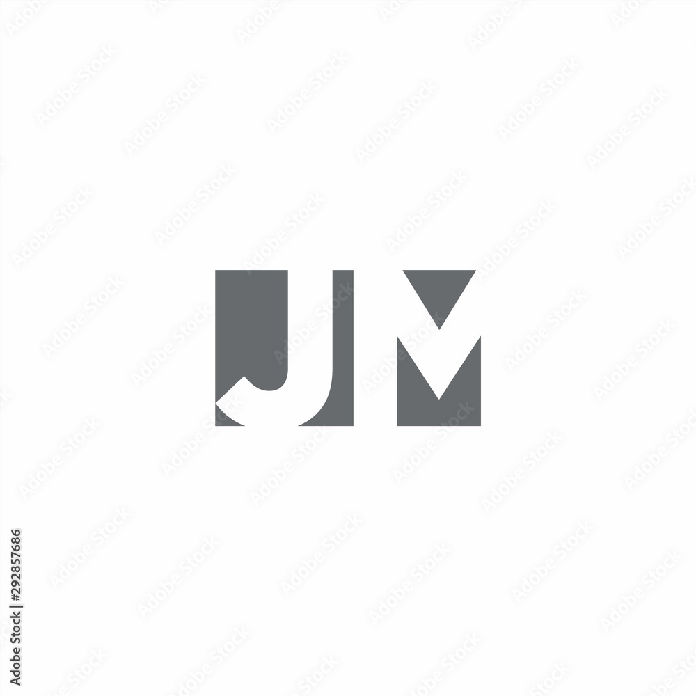 JM Logo Stock Vector | Adobe Stock