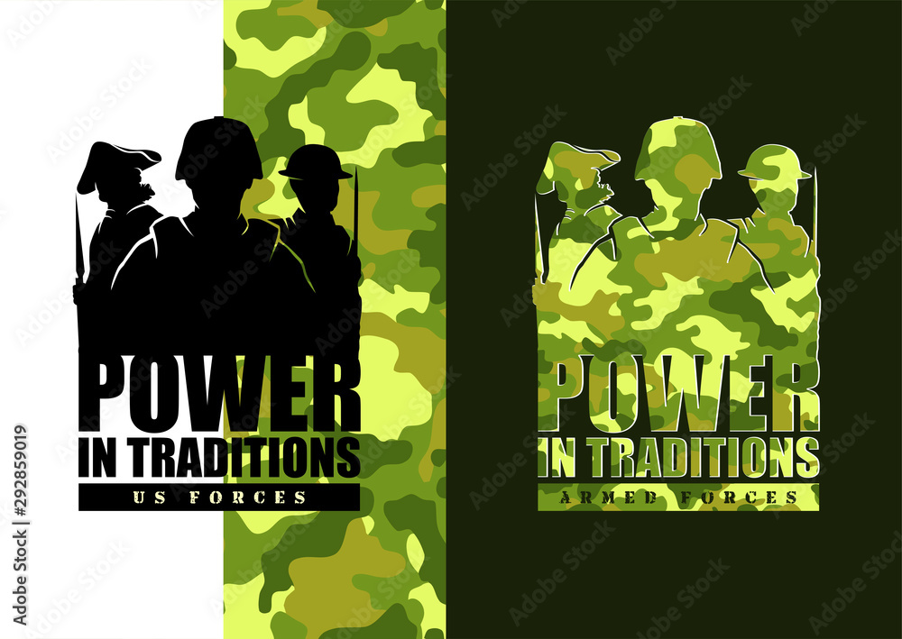 Military Design Poster