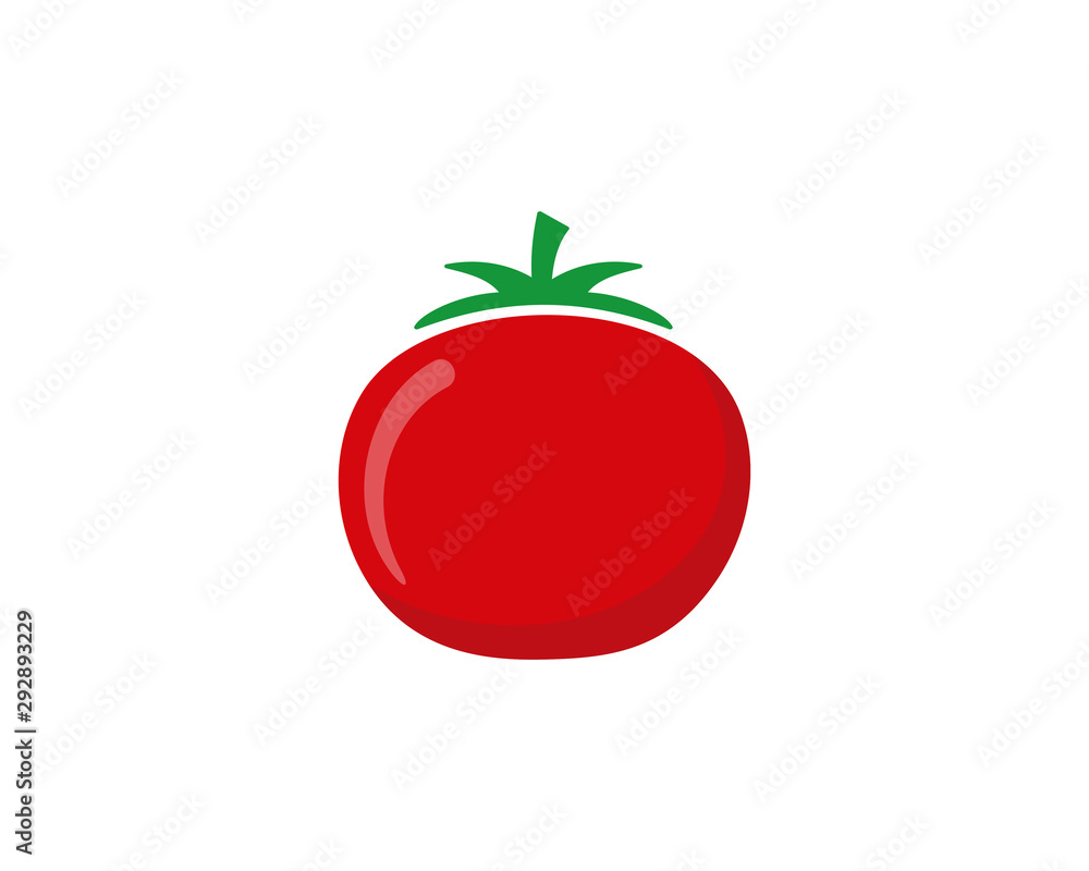 Tomato icon symbol vector Stock Vector | Adobe Stock