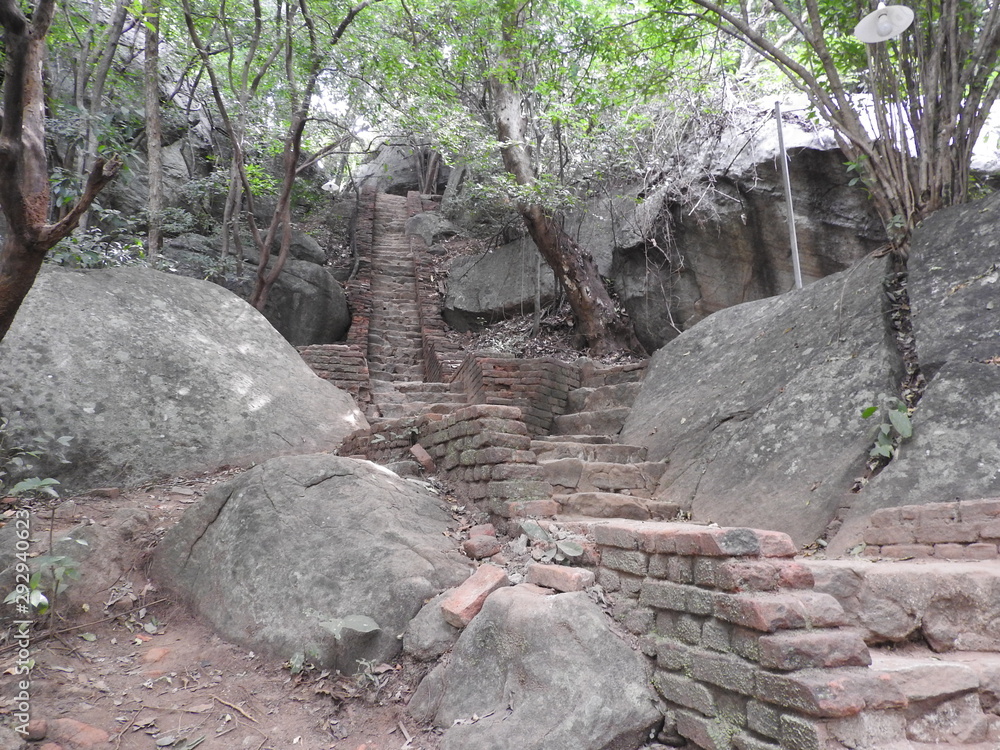 Sigiriya is an ancient rock fortress located Dambulla in the Central ...