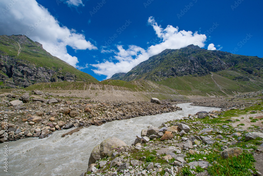 Río Chenab Mapa