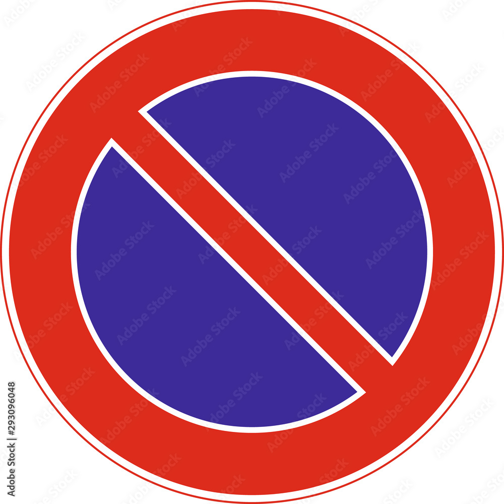 DIVIETO SOSTA Stock Vector | Adobe Stock