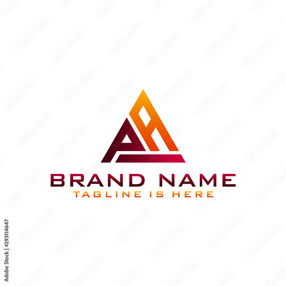 Letter PA logo icon design template elements Stock Vector | Adobe Stock