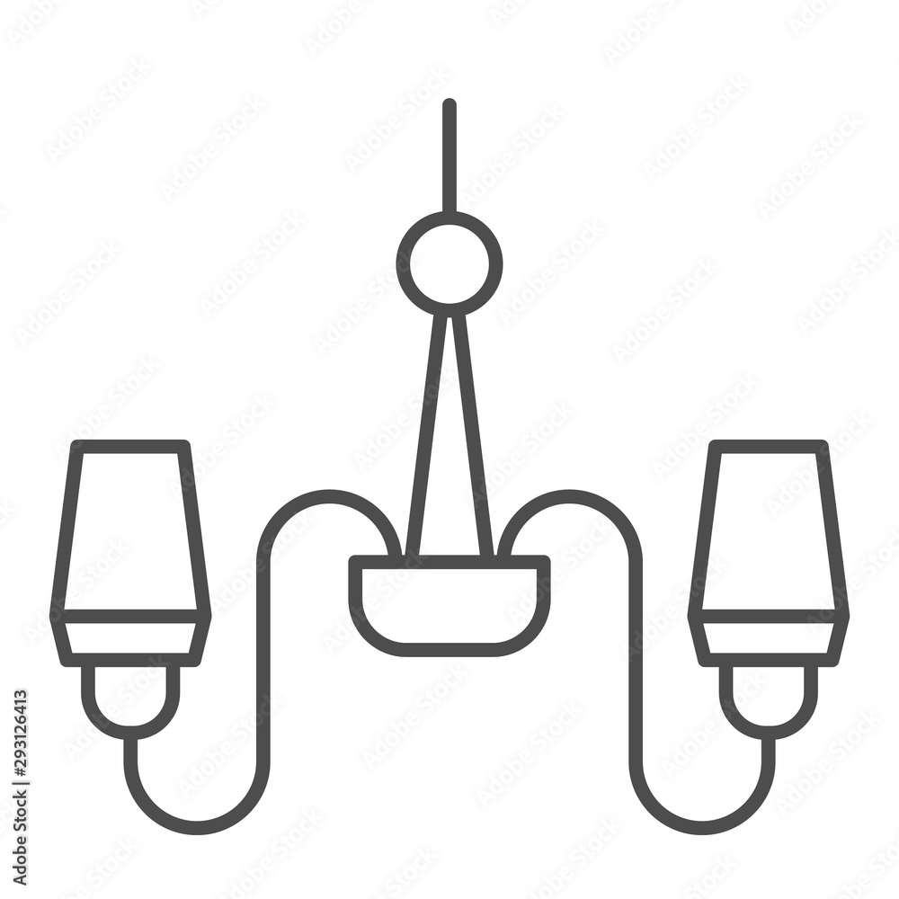 Chandelier Outline