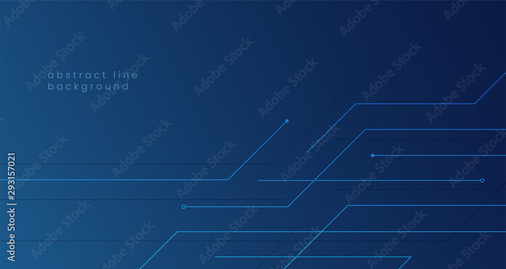 simple futuristic modern geometric connection line abstract background ...