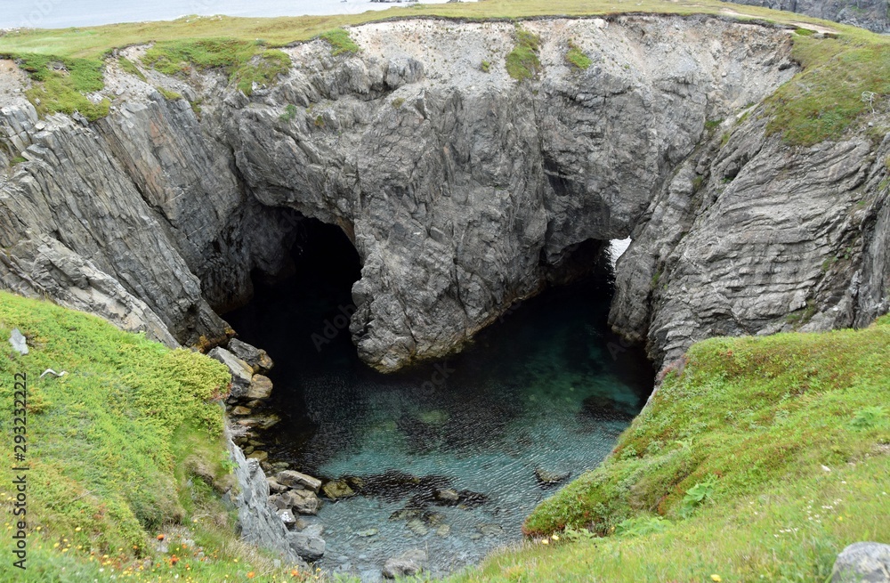 Natural Scenic Attraction Collapsed Sea Cave At Dungeon Provincial Natural Scenic Attraction Collapsed Sea Cave At Dungeon Provincial